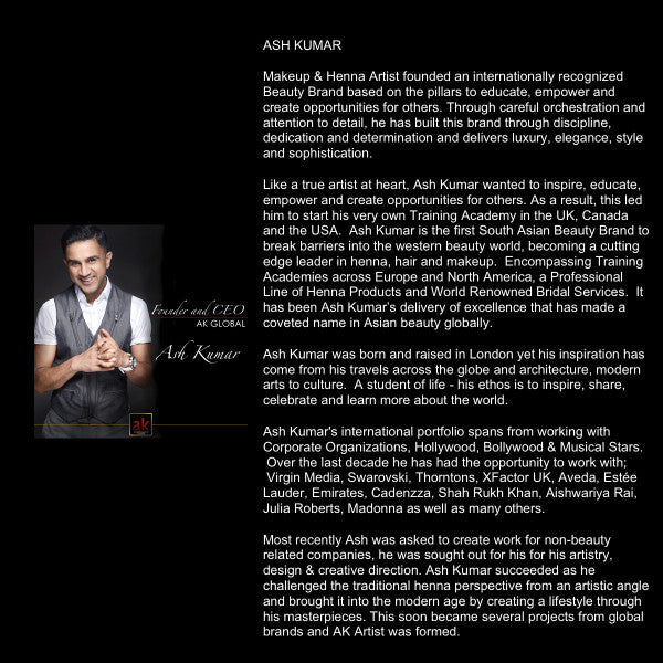 HENNA BEAUTIFUL BY ASH KUMAR — ak-artist.com